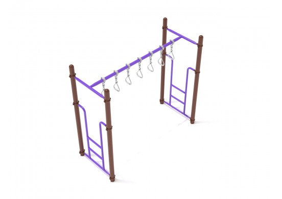 Straight Swinging Ring Ladder – The Playground Store