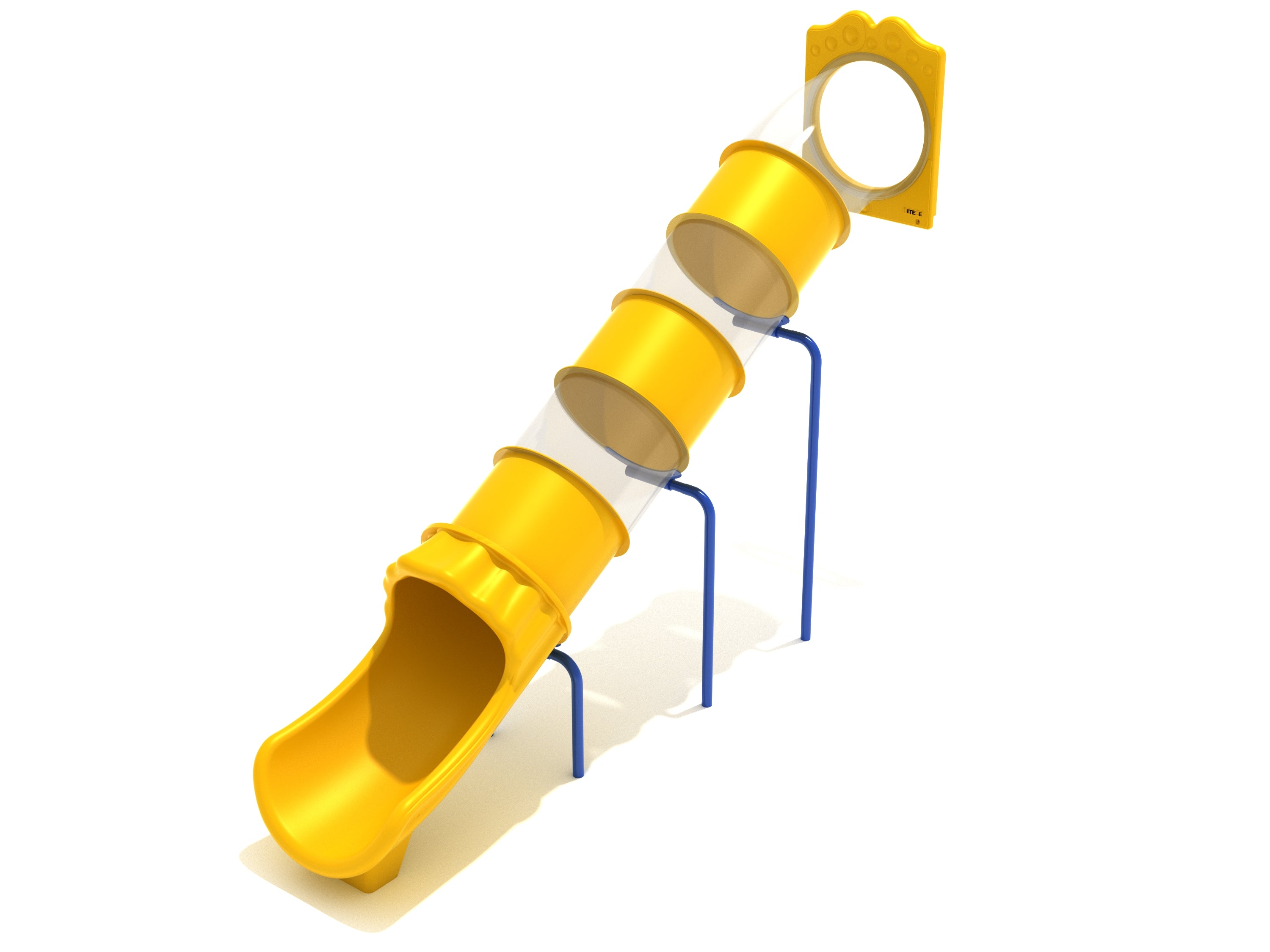 8 Foot Single Straight Tube Slide Component - Slide and Supports – The ...