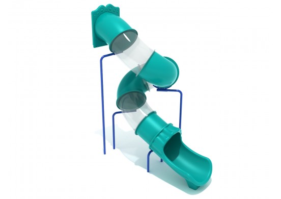 11 Foot Spiral Tube Slide Component - Slide and Supports – The ...